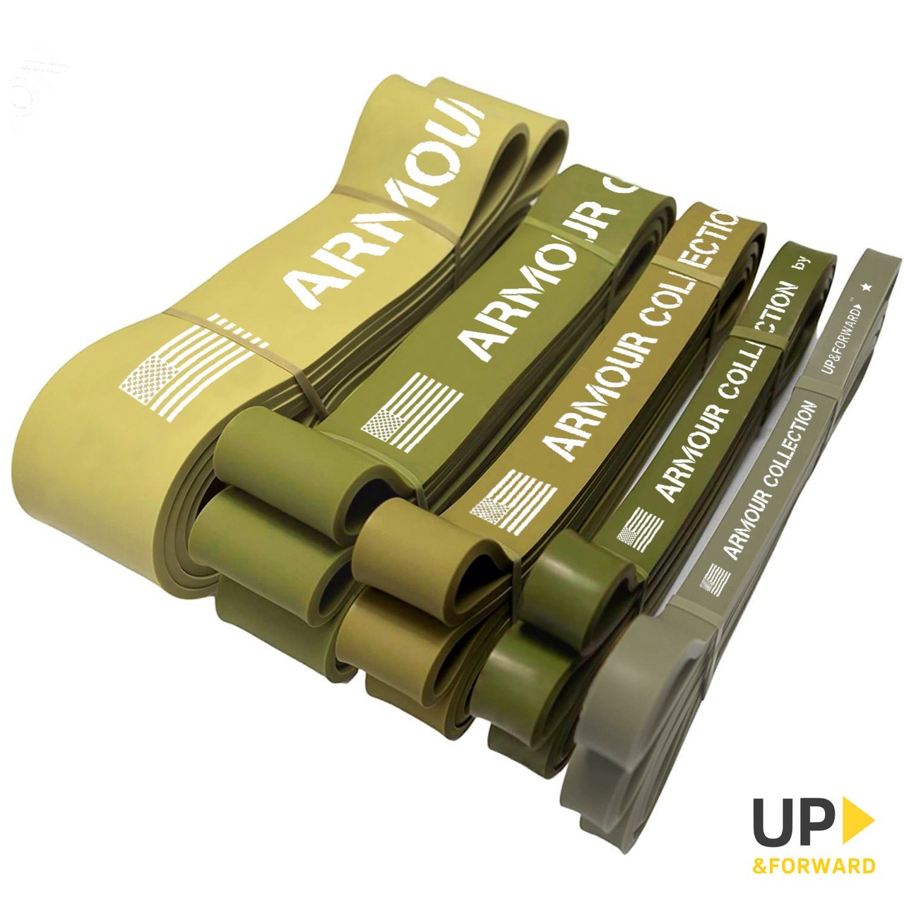 Резинки для підтягування та тренувань UP & FORWARD Петлі 5 шт. 3 - 55 ...