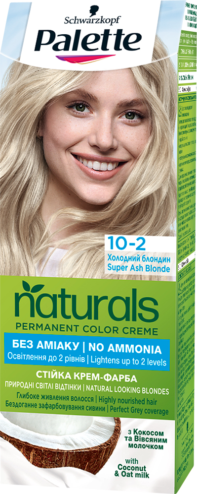 Стойкая крем-краска для волос Schwarzkopf Palette Naturals без аммиака ...