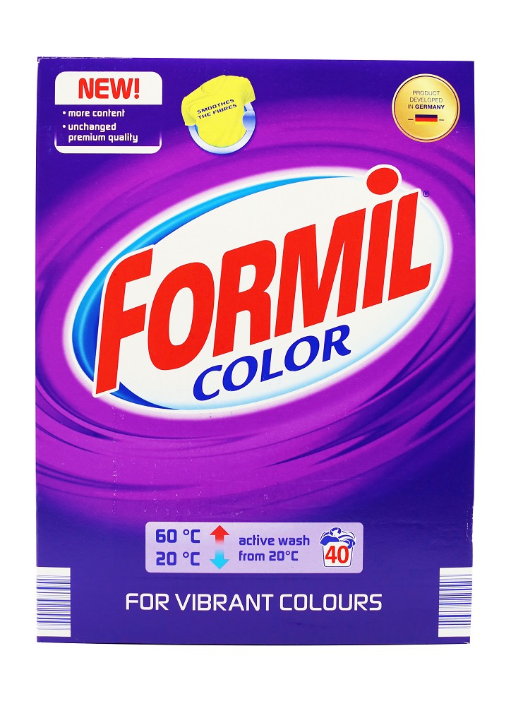 Порошок для стирки Formil Color 2,6 кг (40 стирок) – низкие цены ...