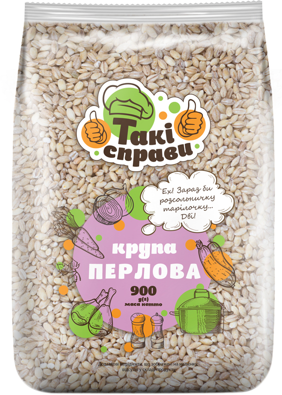 Крупа ячменная Такі справи перловые 900 г (4820191590427) – купить по ...