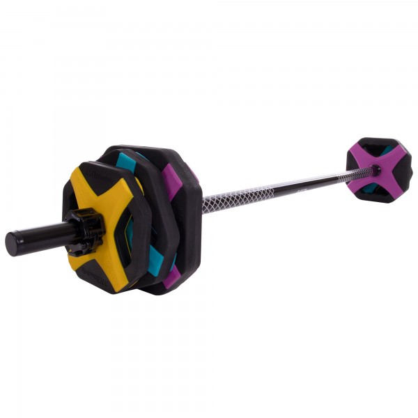Штанга для фитнеса и аэробики фитнеа памп Zelart MDbuddy TA-2684 длина ...