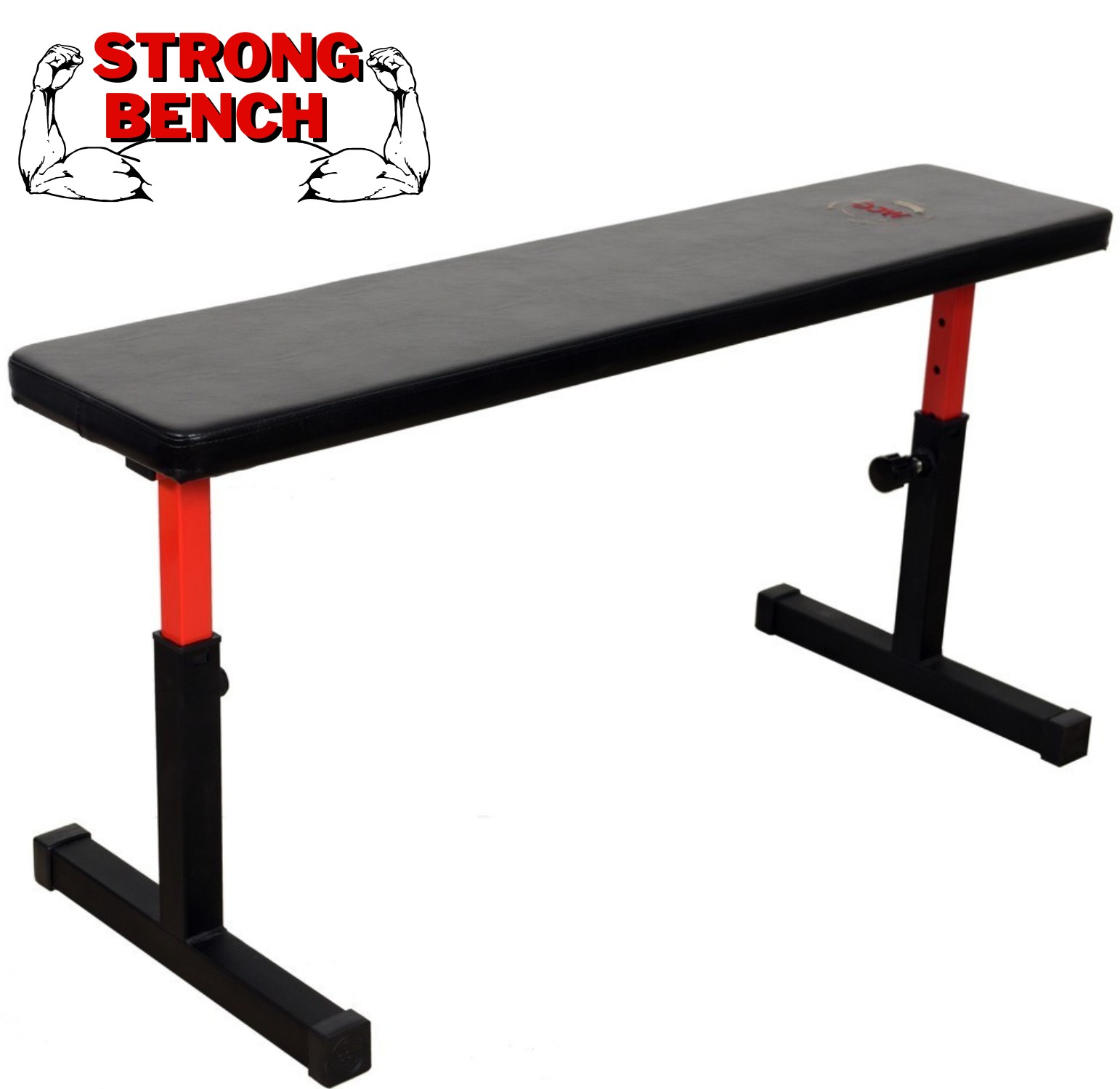 Скамья для жима с регулировкой высоты WCG-101 "Strong Bench" Черная ...