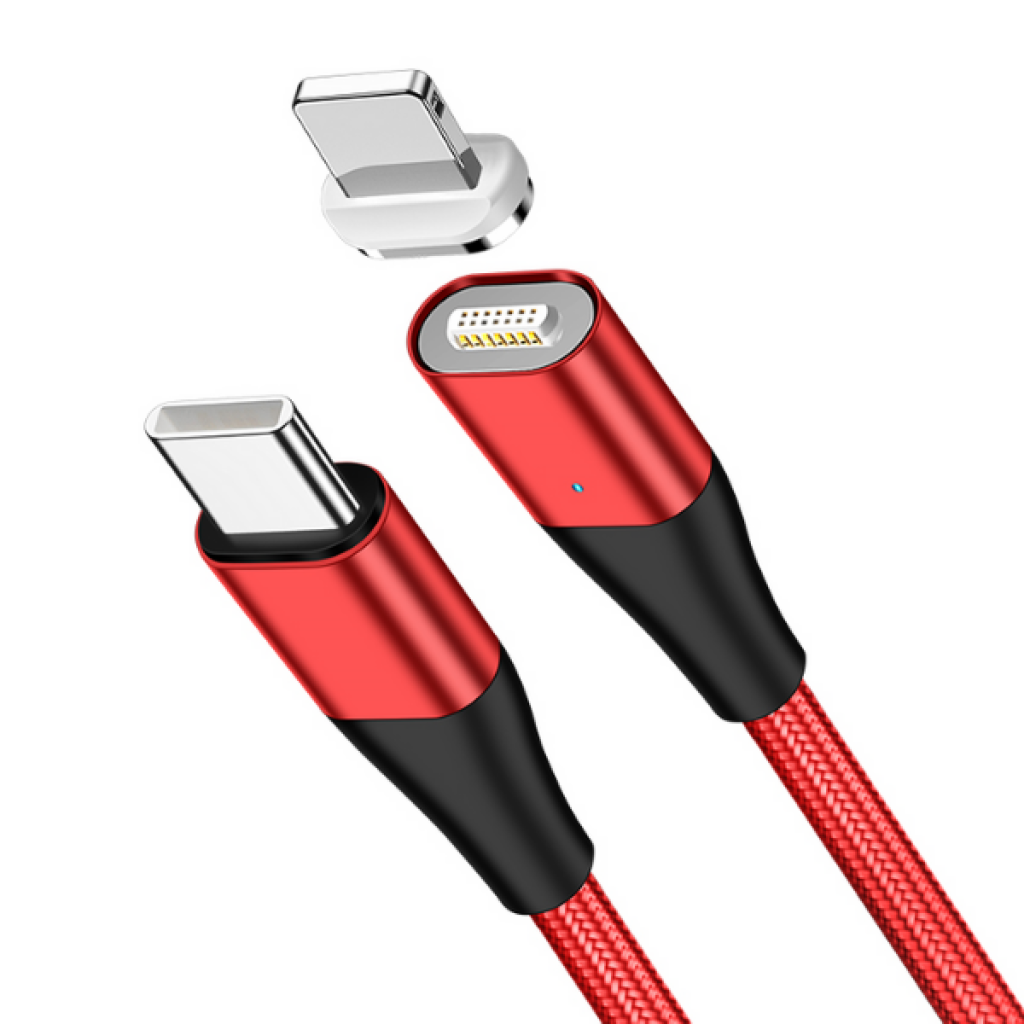 Кабель Type-C To Lightning Magnetic Data Cable 18W PD с поддержкой ...