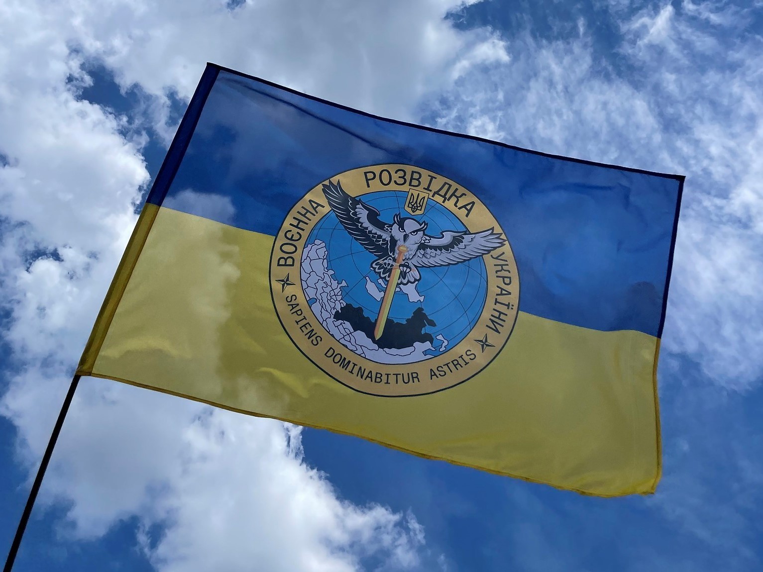 Флаг Военной Разведки Украины 135х90 см PromoZP – низкие цены, кредит ...