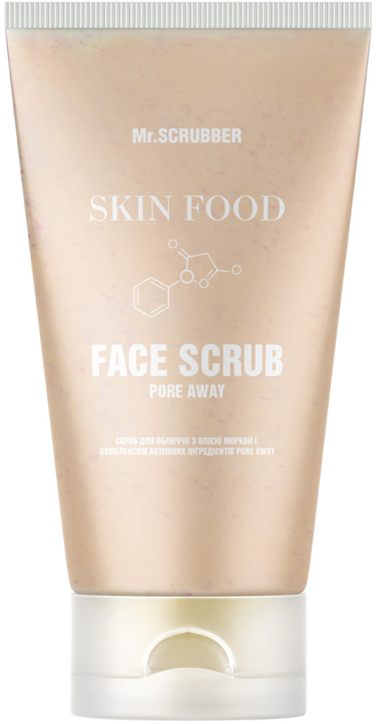 Скраб для лица Mr.Scrubber Skin Food Pore Away с маслом моркови 150 мл ...