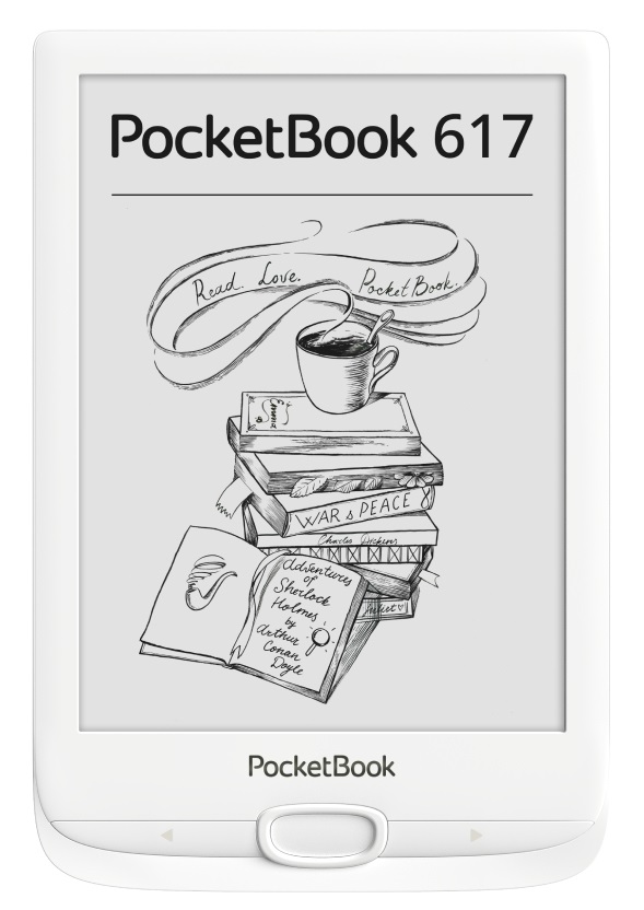 Электронная книга PocketBook 617 White (PB617-D-CIS) – фото, отзывы ...