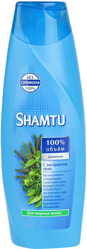 Шампунь Shamtu Дивовижна свіжість з екстрактами трав для жирного ...