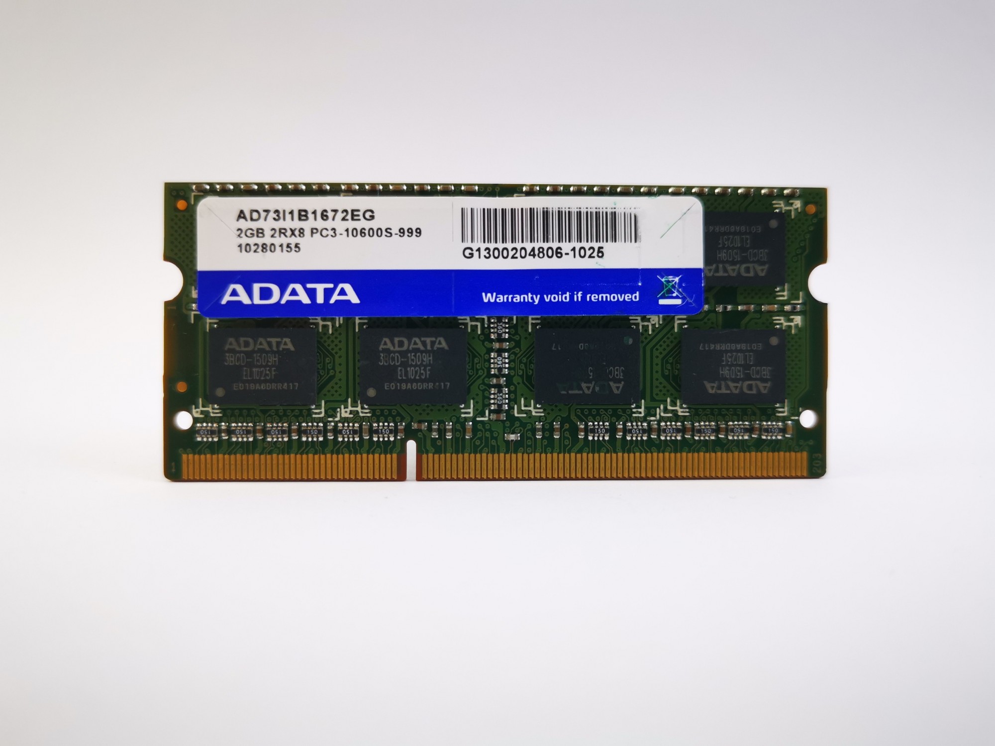 Оперативная память для ноутбука Sodimm Adata Ddr3 2gb 1333mhz Pc3