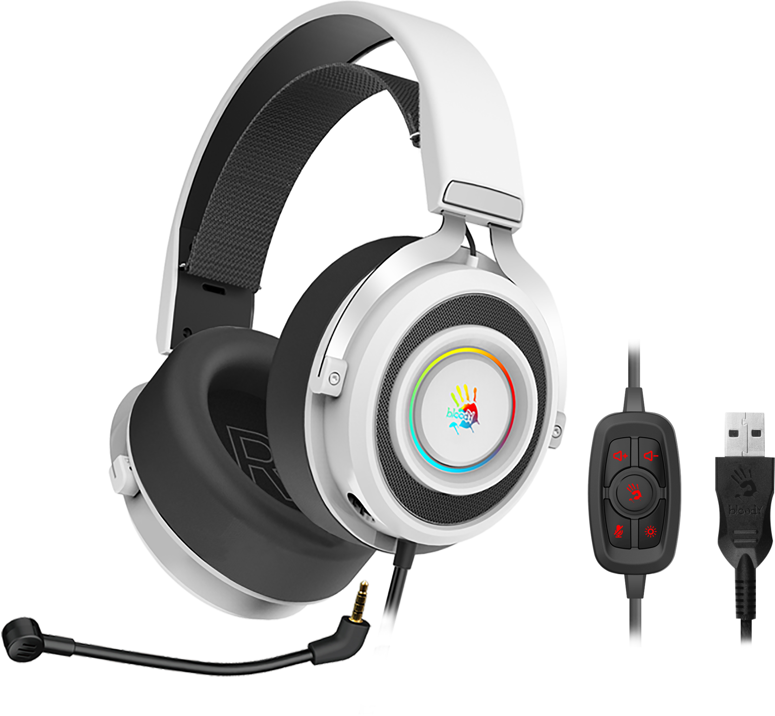 Наушники Bloody G535 Black+White (4711421970327) купить в интернет ...