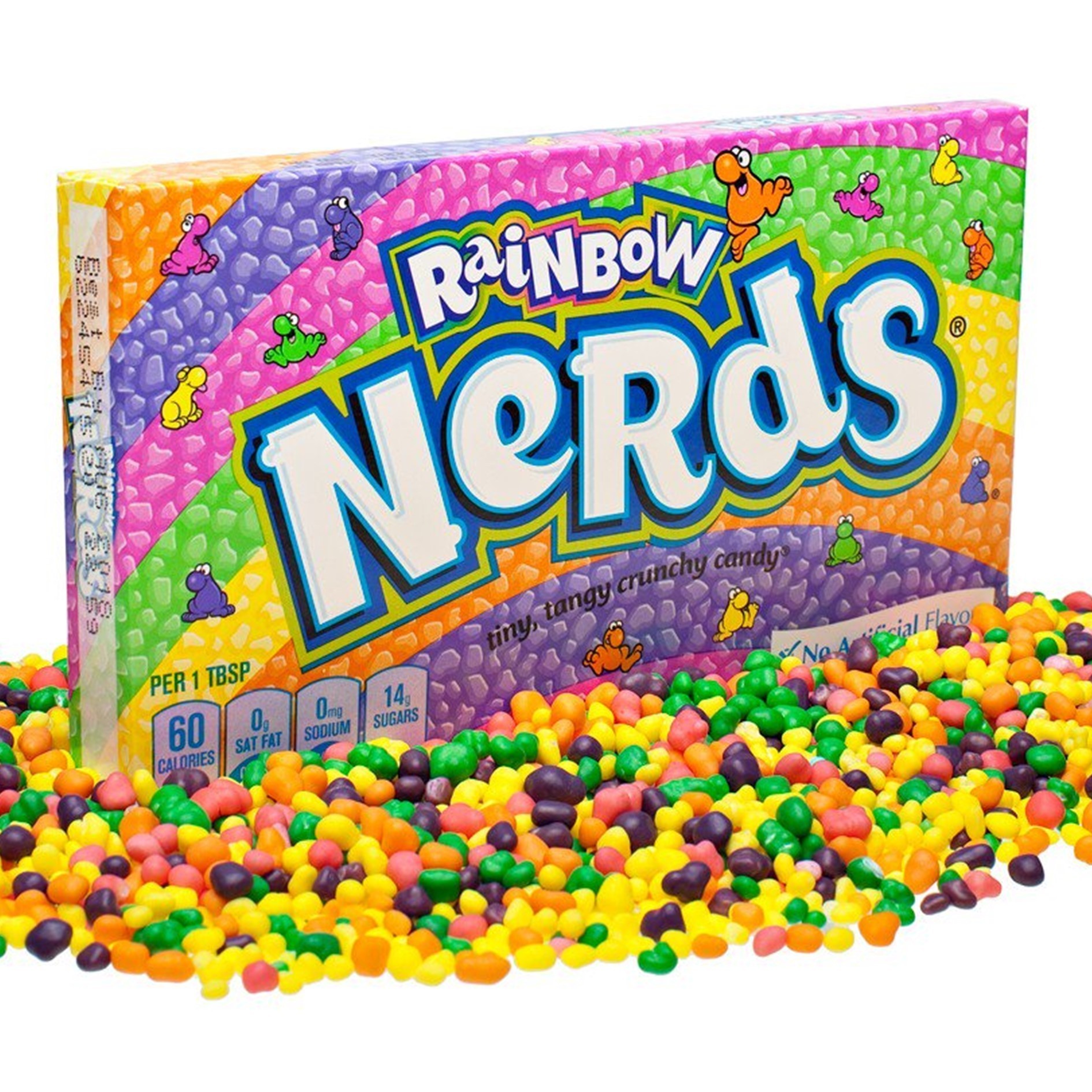 Драже Nerds конфетки от Вилли Вонка Rainbow сладкие снаружи и кислые ...
