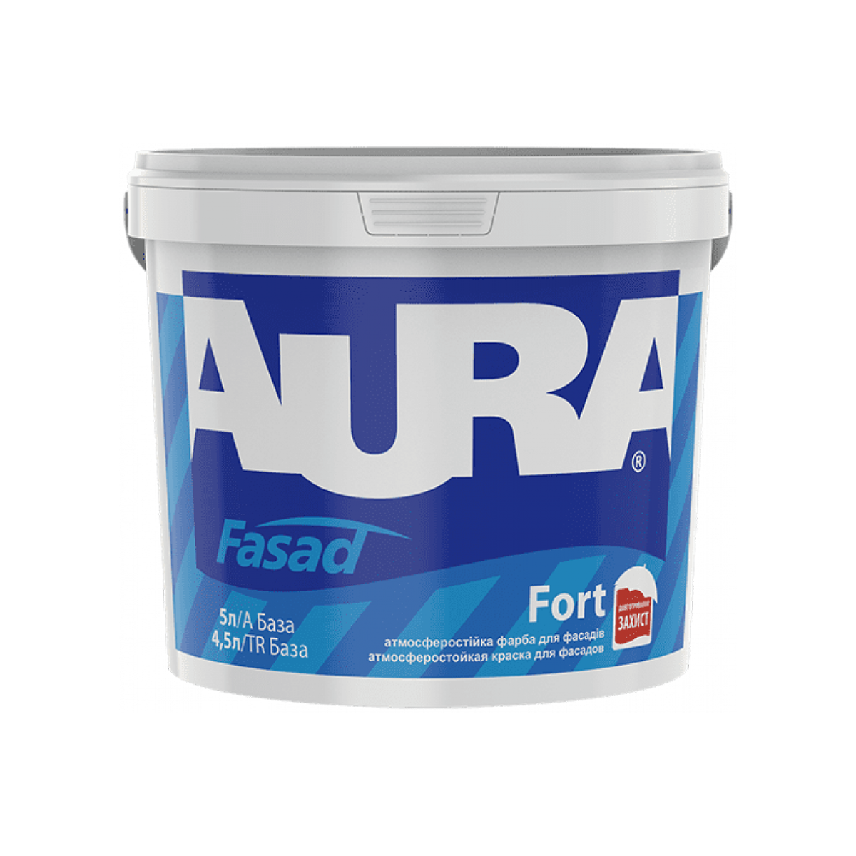 Фасадная краска Aura Fasad Fort 5л – низкие цены, кредит, оплата ...