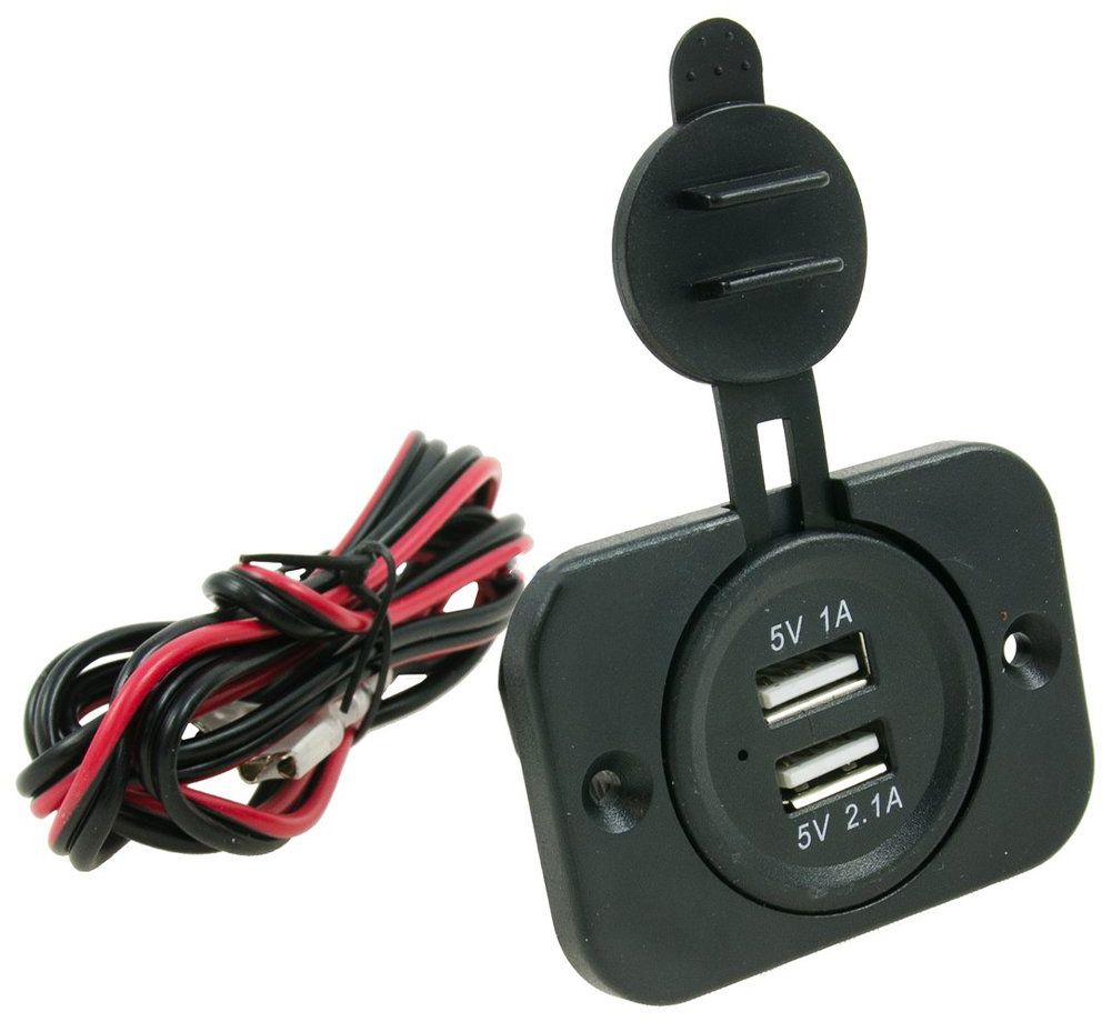 Розетка Bottari USB-plug на 2 USB з кабелем 12/24 В (30211-IS) – фото ...