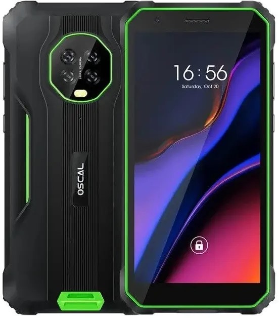 Мобильный телефон Oscal S60 Pro 4/32GB Dual Sim Green – фото, отзывы ...