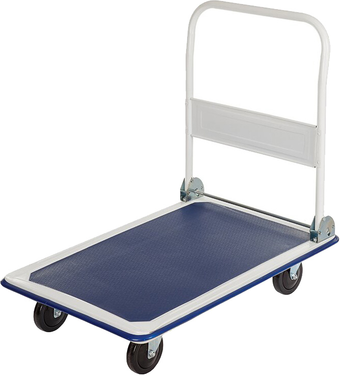 Тележка платформенная грузовая BudMonster 930х640х150 мм 250 кг 4-х ...