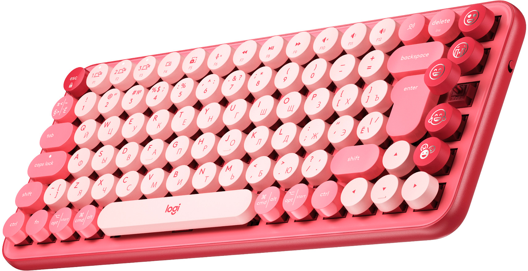 Клавіатура бездротова Logitech POP Keys Wireless Mechanical Keyboard UA ...