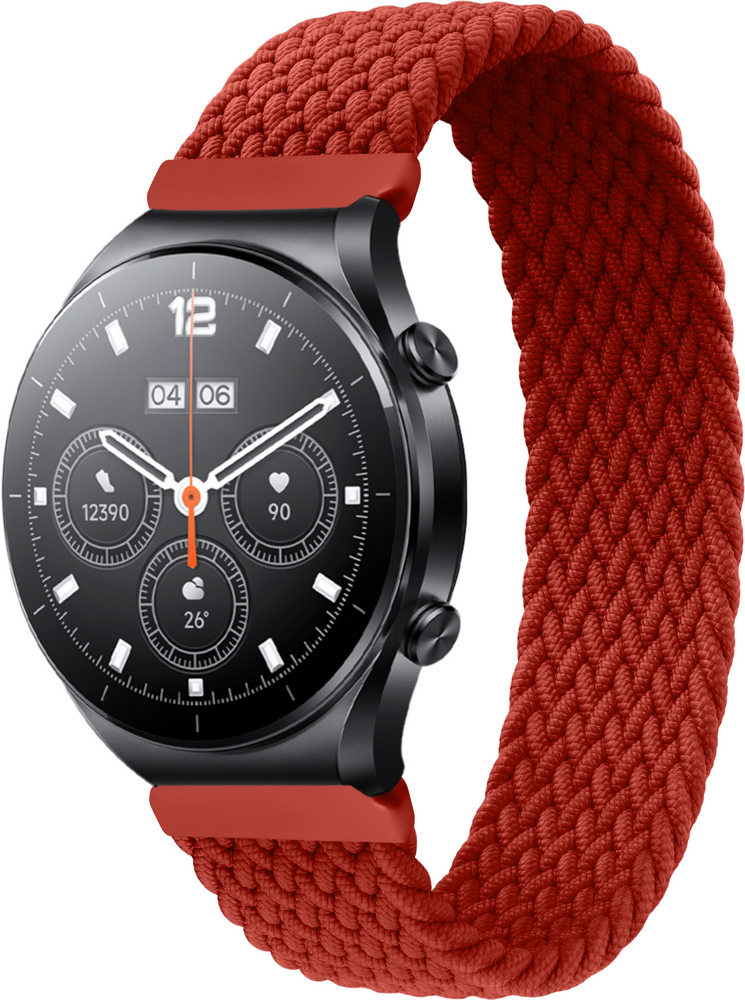 Ремешок Solo Loop для Xiaomi Watch S1 (145 мм) Red (29003-2D) – низкие ...
