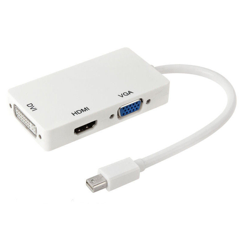 Конвертер с Mini DisplayPort на HDMI,VGA,DVI D100 0,15 м – фото, отзывы ...