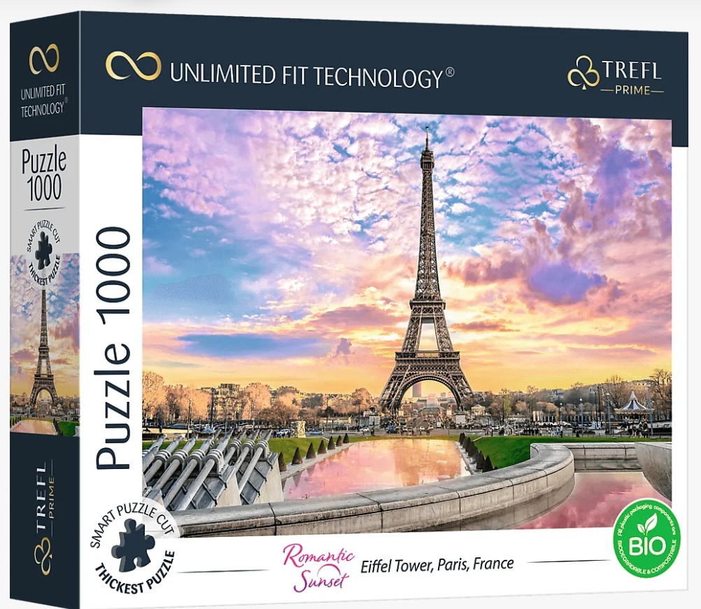 Пазл Trefl Безмежна колекція Ейфелева вежа Париж Франція 1000 ел 10693 фото отзывы