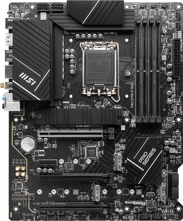 Материнская плата MSI Pro Z790-P Wi-Fi (s1700, Intel Z790, PCI-Ex16 ...