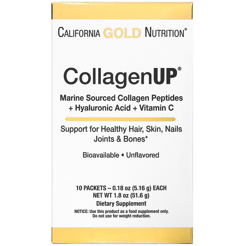 Морской коллаген-пептид California GOLD Nutrition "CollagenUP" 1 и 3 ...
