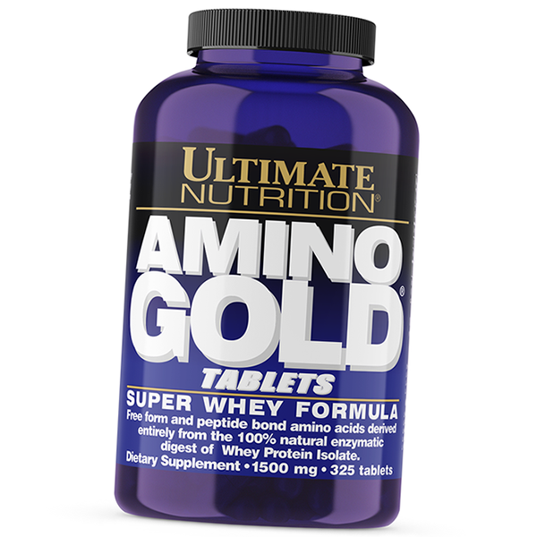 Аминокислоты из сывороточного протеина, Amino Gold 1500, Ultimate ...