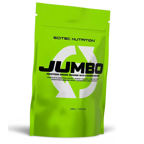 Высокоуглеводный Гейнер с креатином, Jumbo, Scitec Nutrition 1320г ...