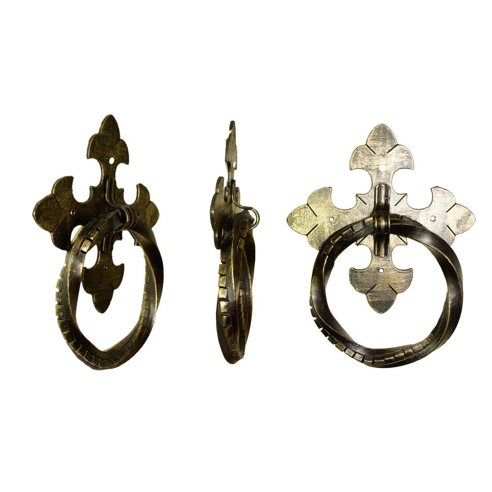 Кованая ручка -Стукач для входной двери Артдеко 230х180х30 (63.052,01 ...