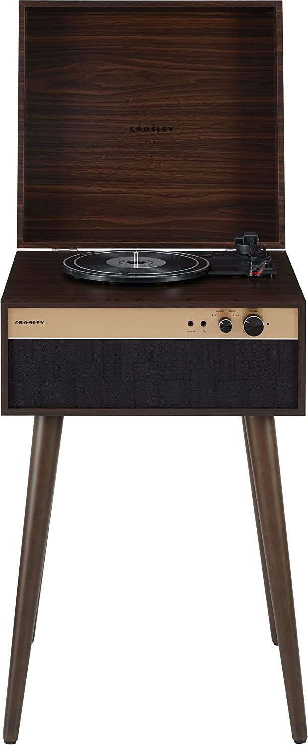 Проигрыватель винила Crosley Jasper Turntable Walnut – низкие цены ...