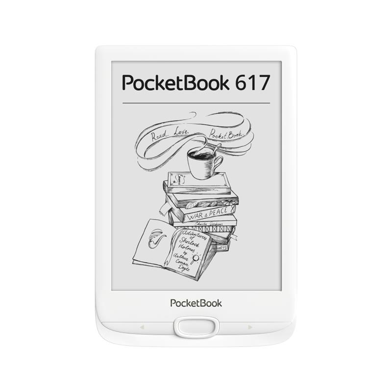 Электронная книга PocketBook 617 White (PB617-D-CIS) – фото, отзывы ...