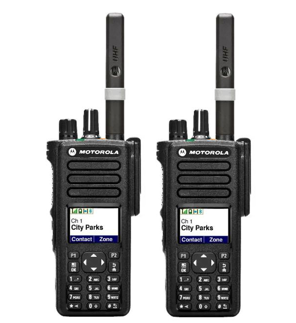 Комплект 2 шт Рация портативная цифро-аналоговая Motorola DP4800 UHF ...