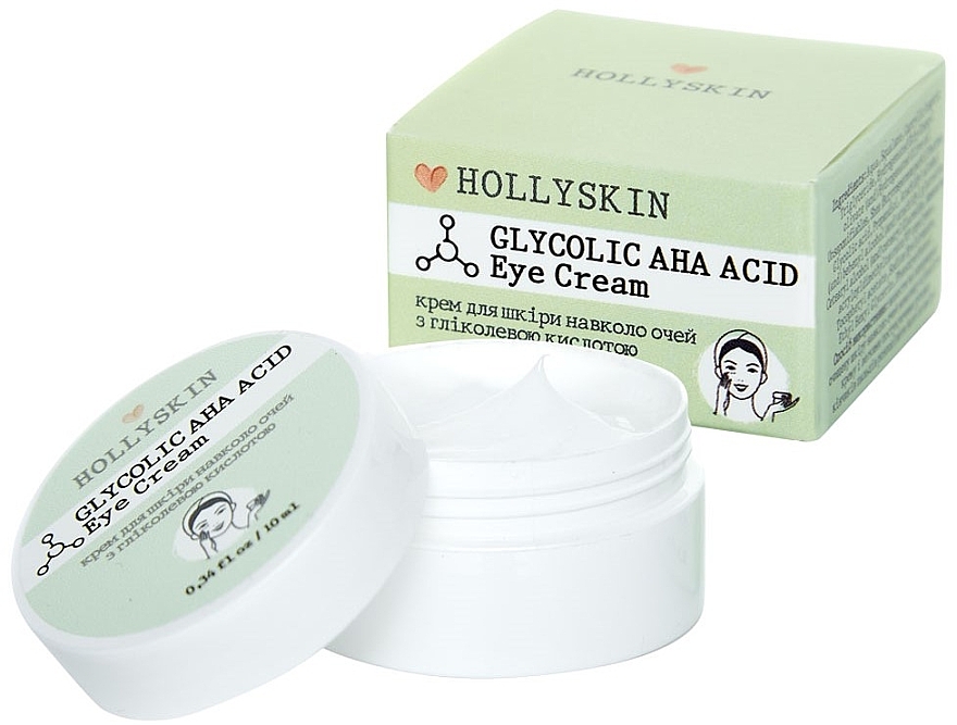 Крем для кожи вокруг глаз с гликолевой кислотой - Hollyskin Glycolic ...