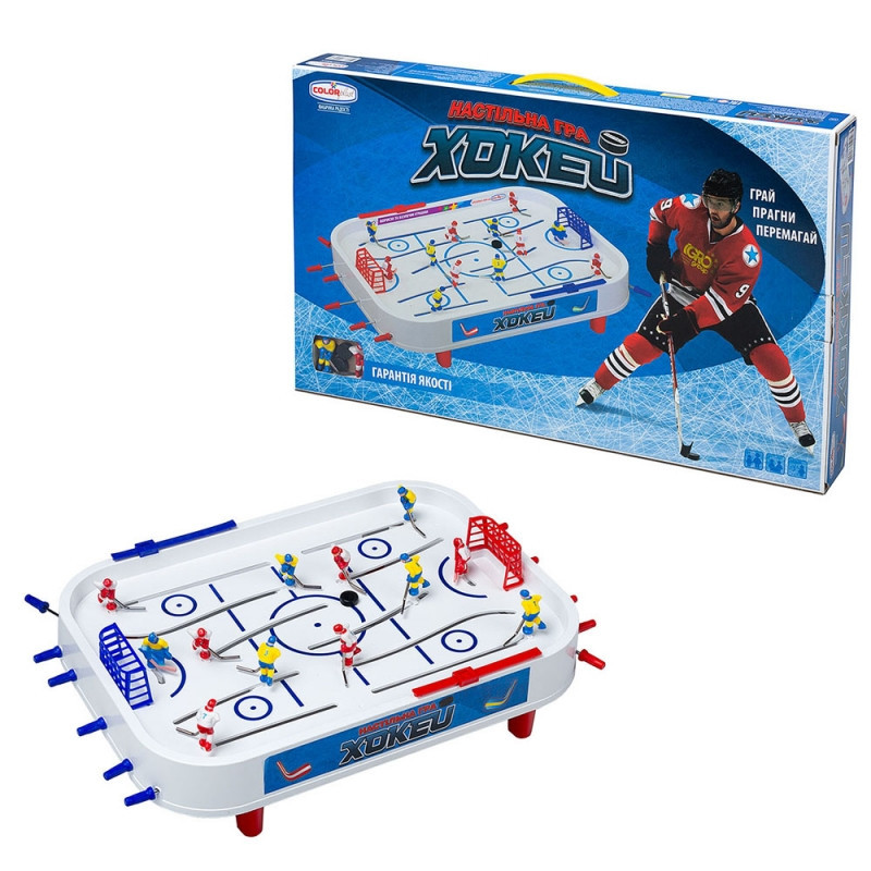 Настольная игра "Хоккей" Colorplast 1265 – низкие цены, кредит, оплата ...