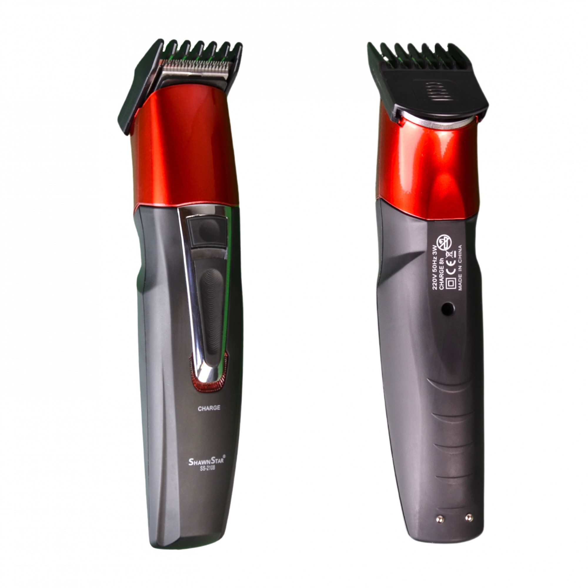 Машинка для стрижки волос и бороды ShawnStar SS-2108 Аккумуляторный ...