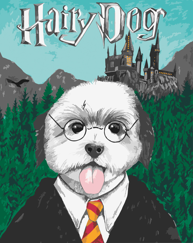 Картина по номерам Orner x Tarik Klein Гавкарри Поттер 40х50 см (orner-1870) – фото, отзывы ...