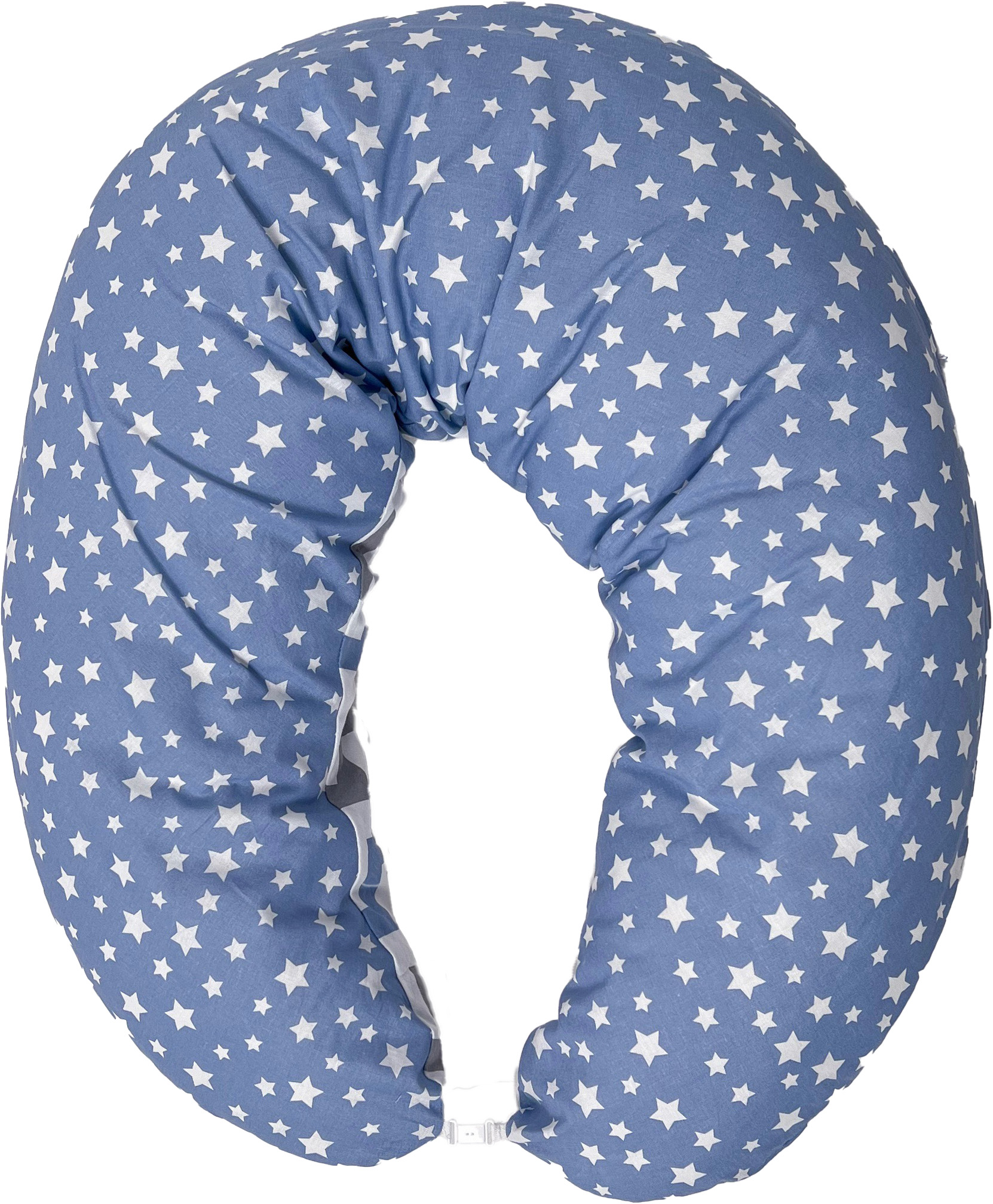 Подушка для беременных и кормления Lelit синяя синтепух 30х170 см ...