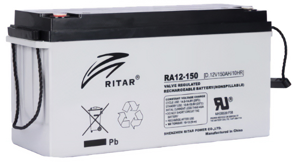Аккумуляторная батарея Ritar RA12-150 AGM 12V 150 Ah – фото, отзывы ...