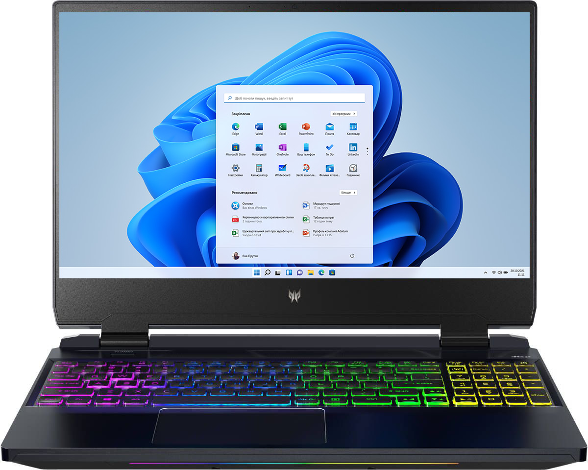Ноутбук Acer Predator Helios 300 PH315-55-70ZV (NH.QH8AA.001) – фото ...