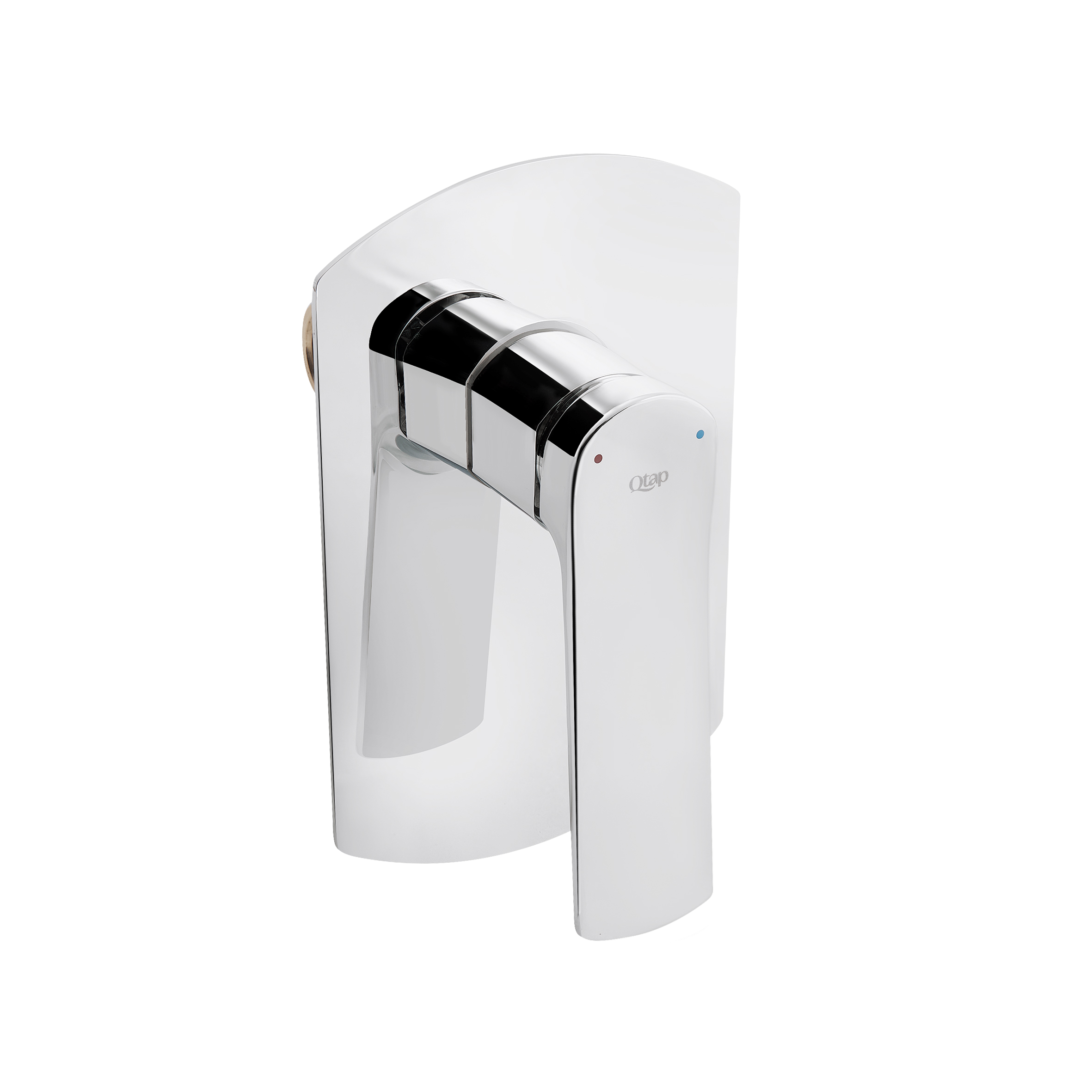 Смеситель скрытого монтажа для душа Qtap Slavonice 6042103C – низкие ...
