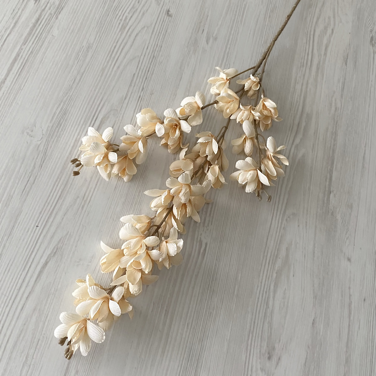 Цветущая искусственная ветка шампань VS 021 – фото, отзывы ...