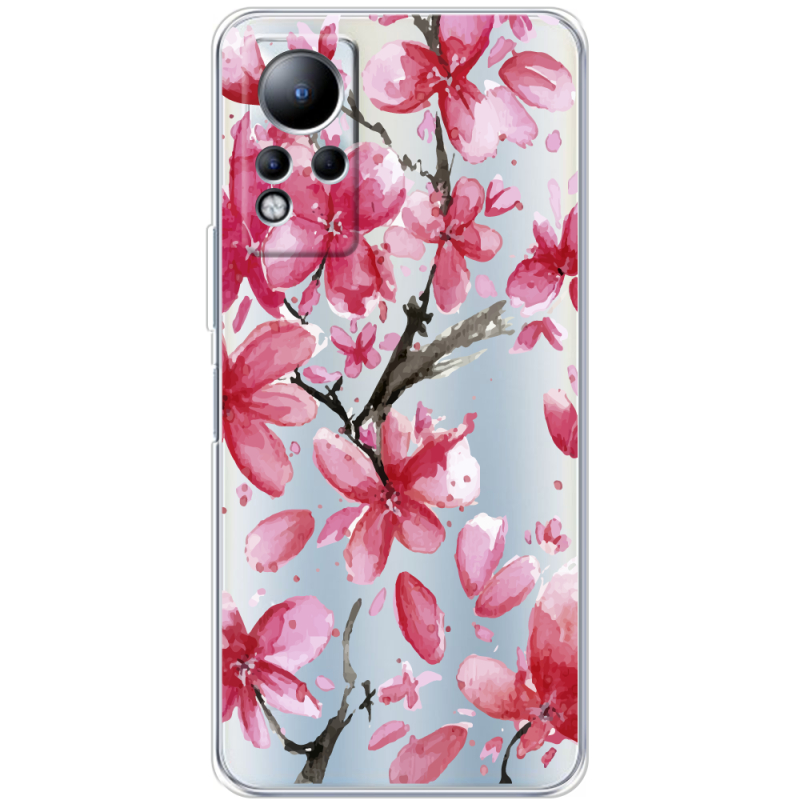 Силиконовый чехол BoxFace Infinix Note 12 Pink Magnolia (45612-cc37 ...
