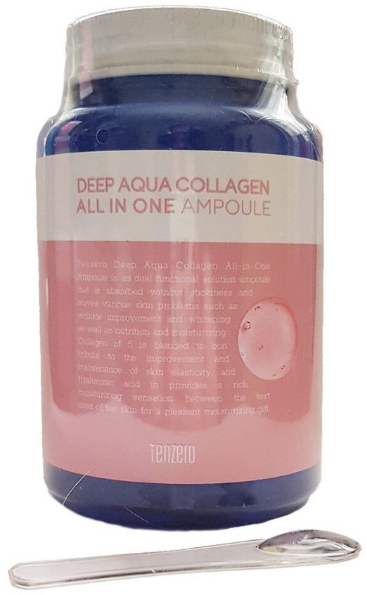 Пенка для умывания с коллагеном Tenzero Deep Aqua Collagen All In One ...