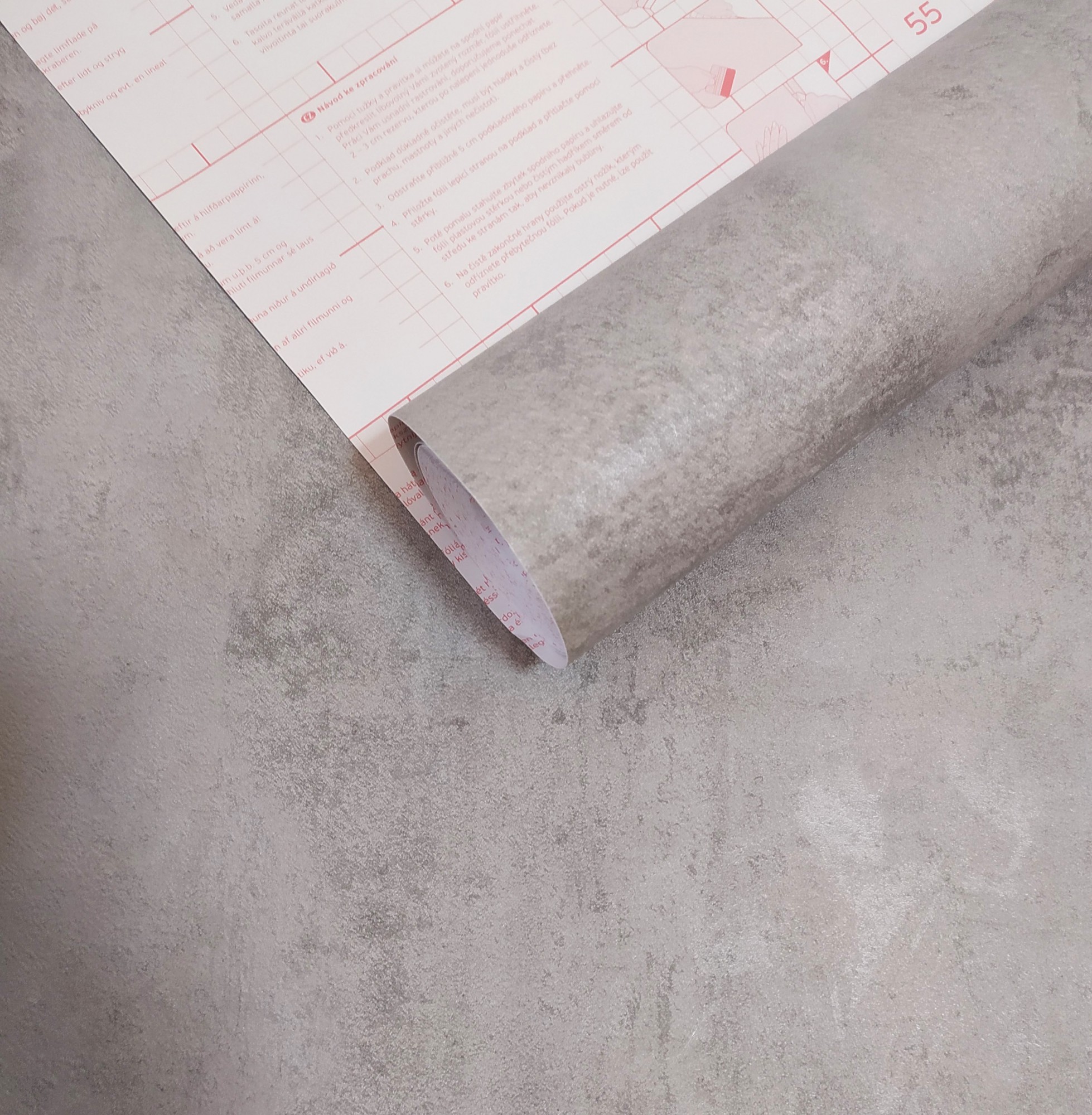 Самоклеющаяся пленка (Самоклейка) d-c-fix Df 200-8291 Бетон серый 67 ...