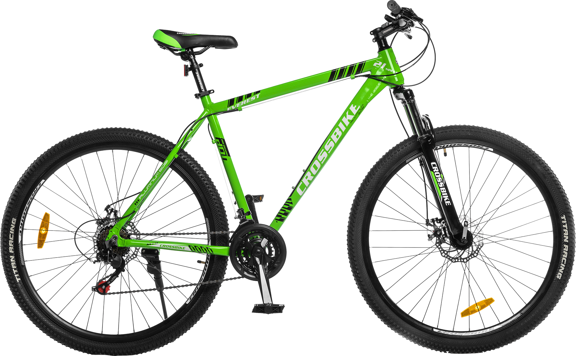 Велосипед CrossBike Everest 27" Рама 19.5" 2022 Green (27CJPr-004438 ...
