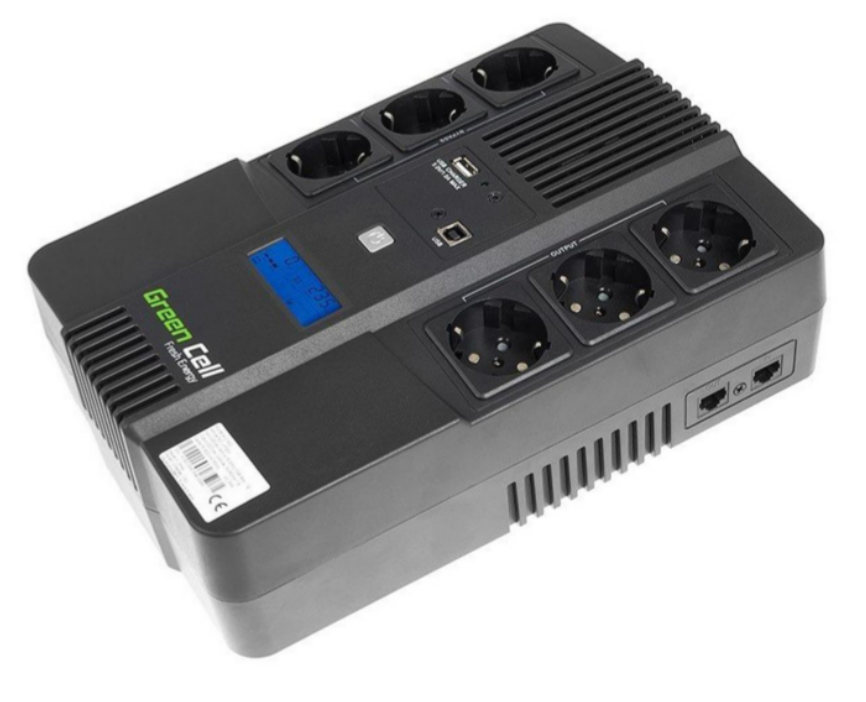 ИБП Green Cell AiO 600VA/360W (UPS06) – фото, отзывы, характеристики в ...