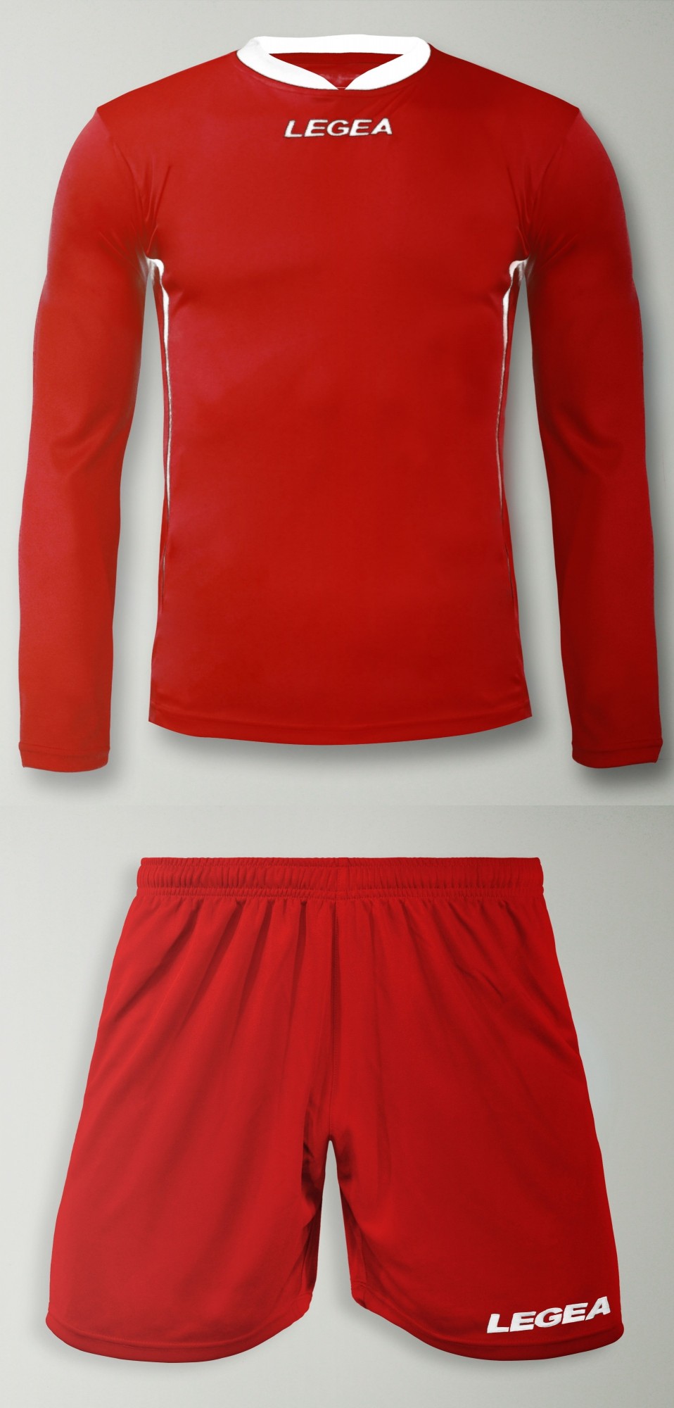 Футбольная форма с длинным рукавом Legea Dusseldorf XXS Red – низкие ...