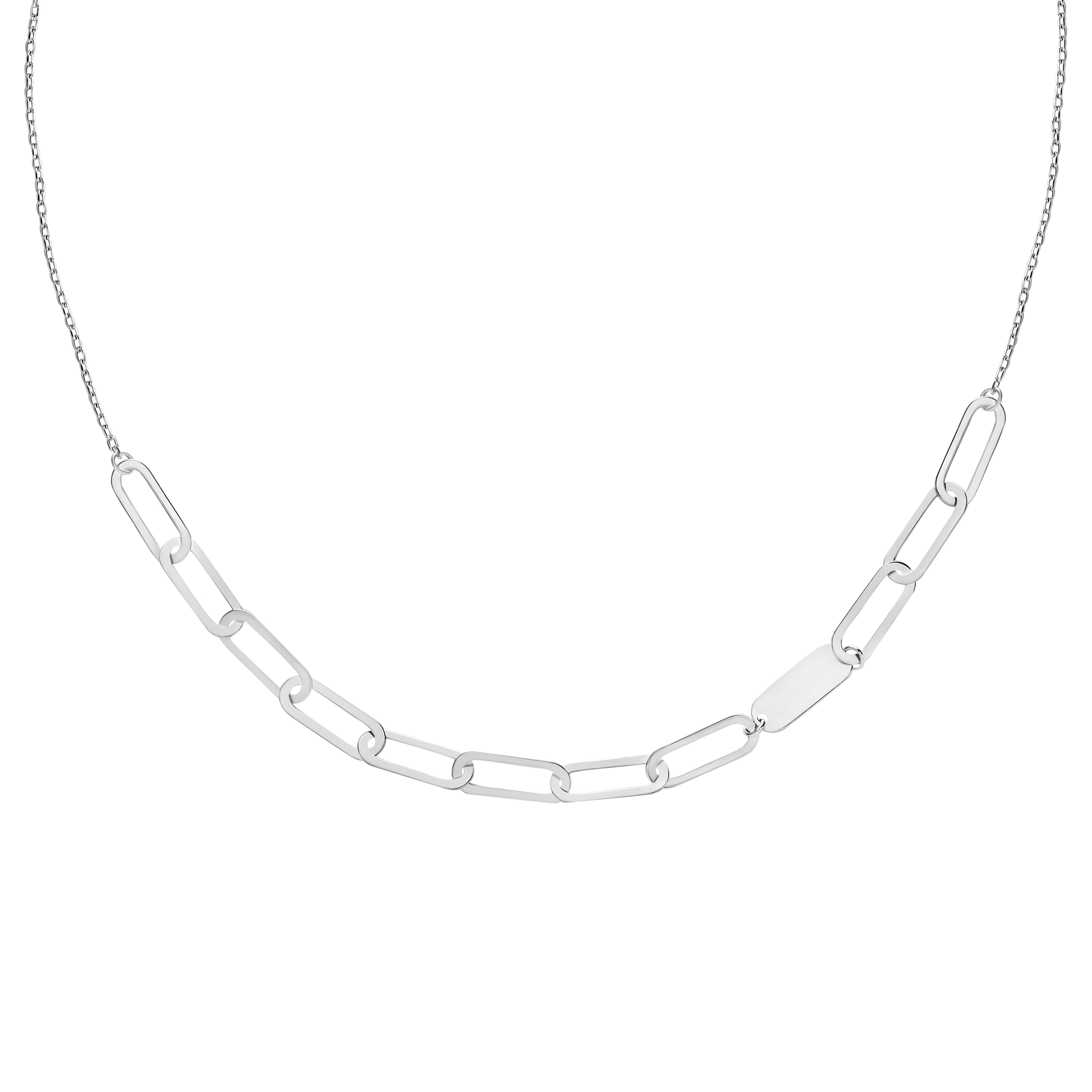 Серебряное колье 3400797-1 Диамант, 40 размер от продавца: Atria Star ...