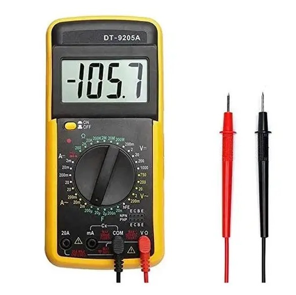 Універсальний цифровий мультиметр DT-9205A з дисплеєм – фото, відгуки ...