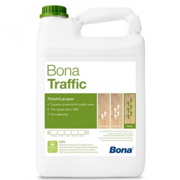 Bona Traffic лак для паркета на водной основе полуматовый – низкие цены ...