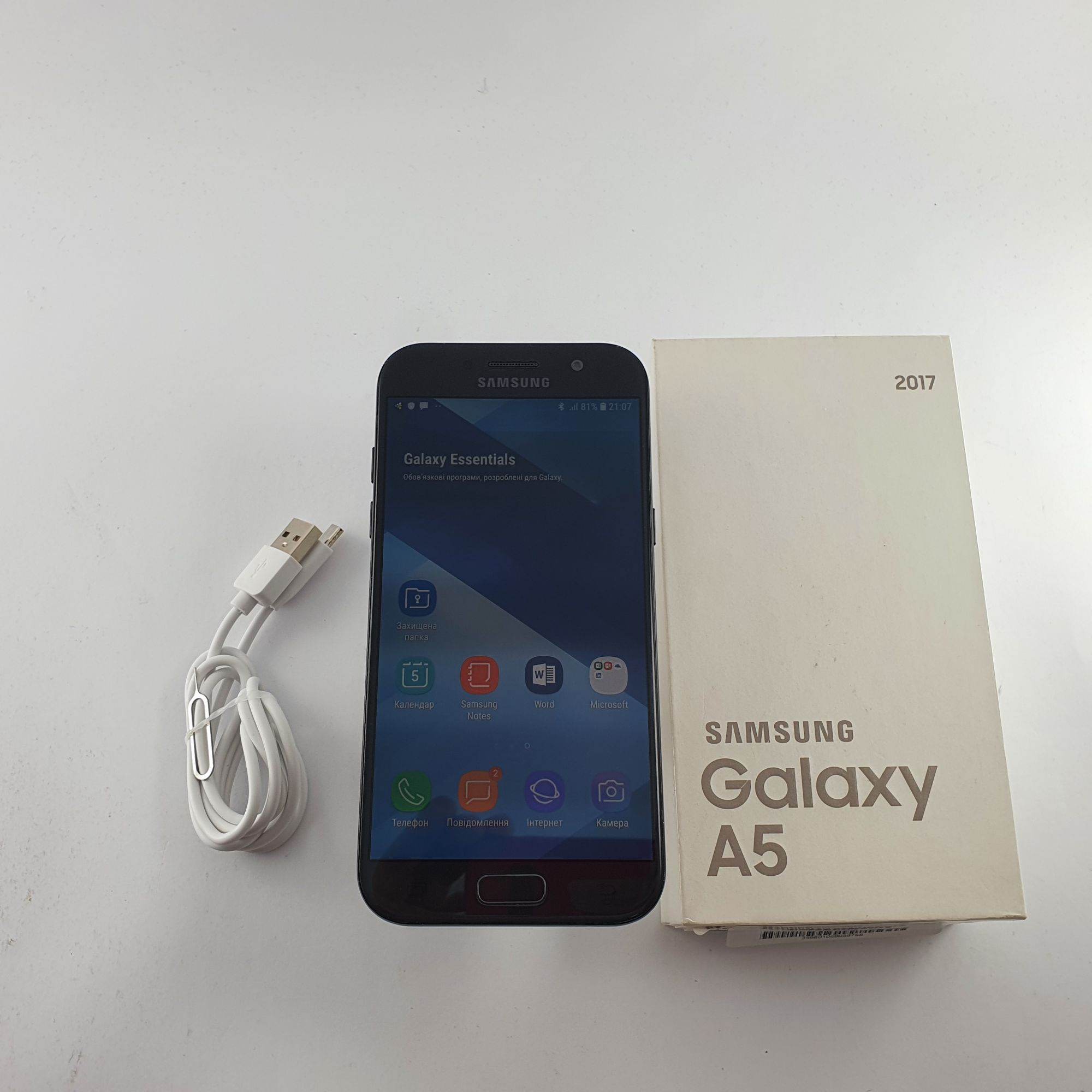 Samsung Galaxy A5 2017 32 GB Black (2B00006869) БУ – низкие цены ...