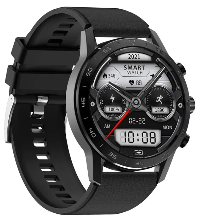 Серые умные часы для мужчины Smart DT07 Dark (164206) – фото, отзывы ...
